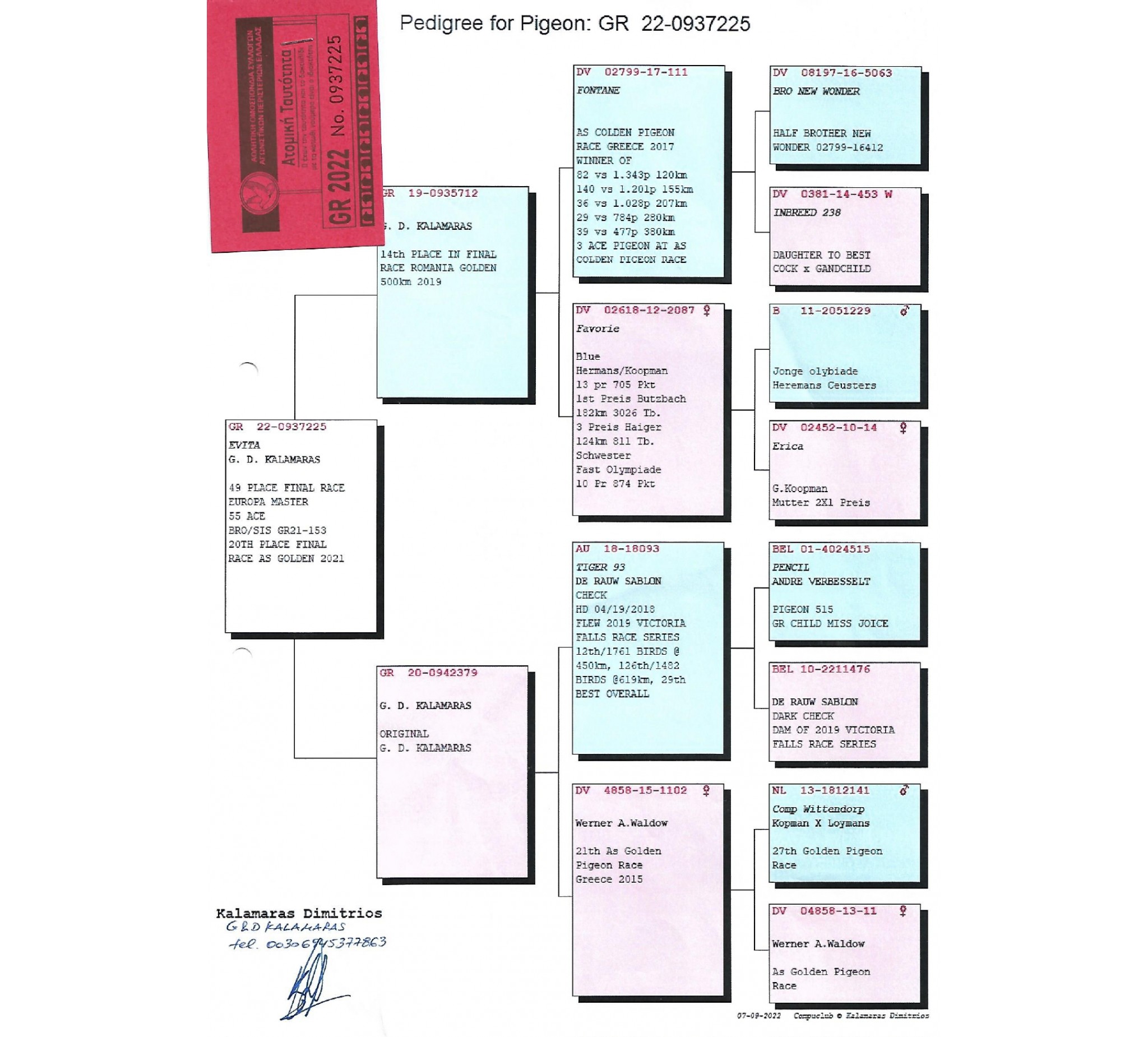 49th place - GR-0937225 - KALAMARAS GEORGIOS & DIMITRIOS