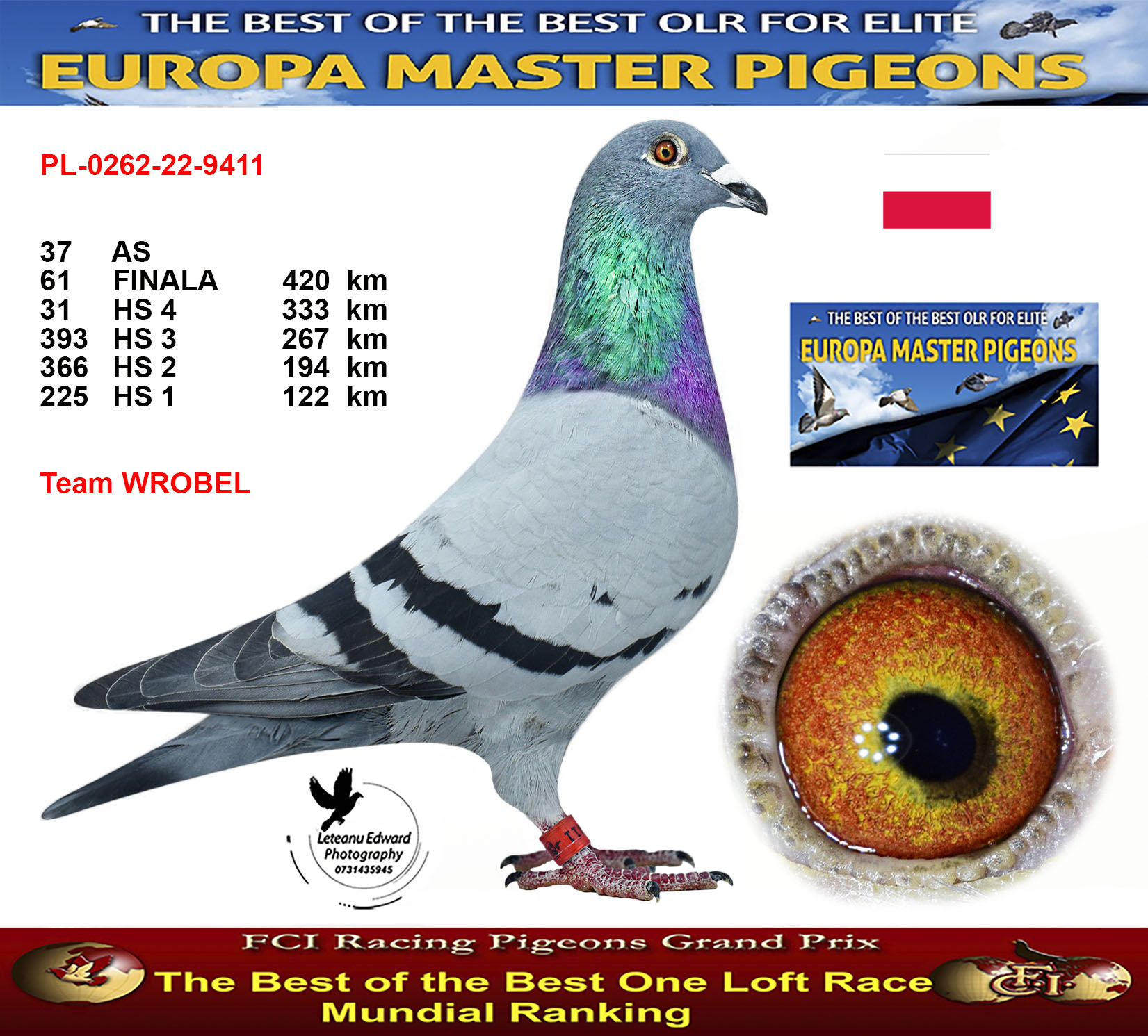 61th place - PL-0262-22-9411 - Team WROBEL